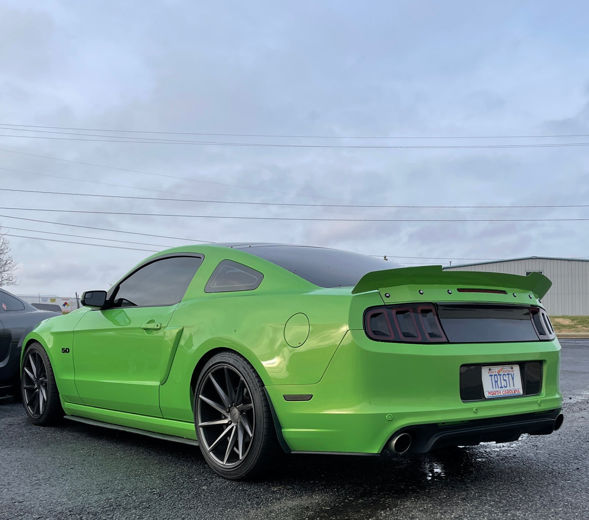 2010-2014 S197 Mustang Rear Ducktail Spoiler (Welded Version ...